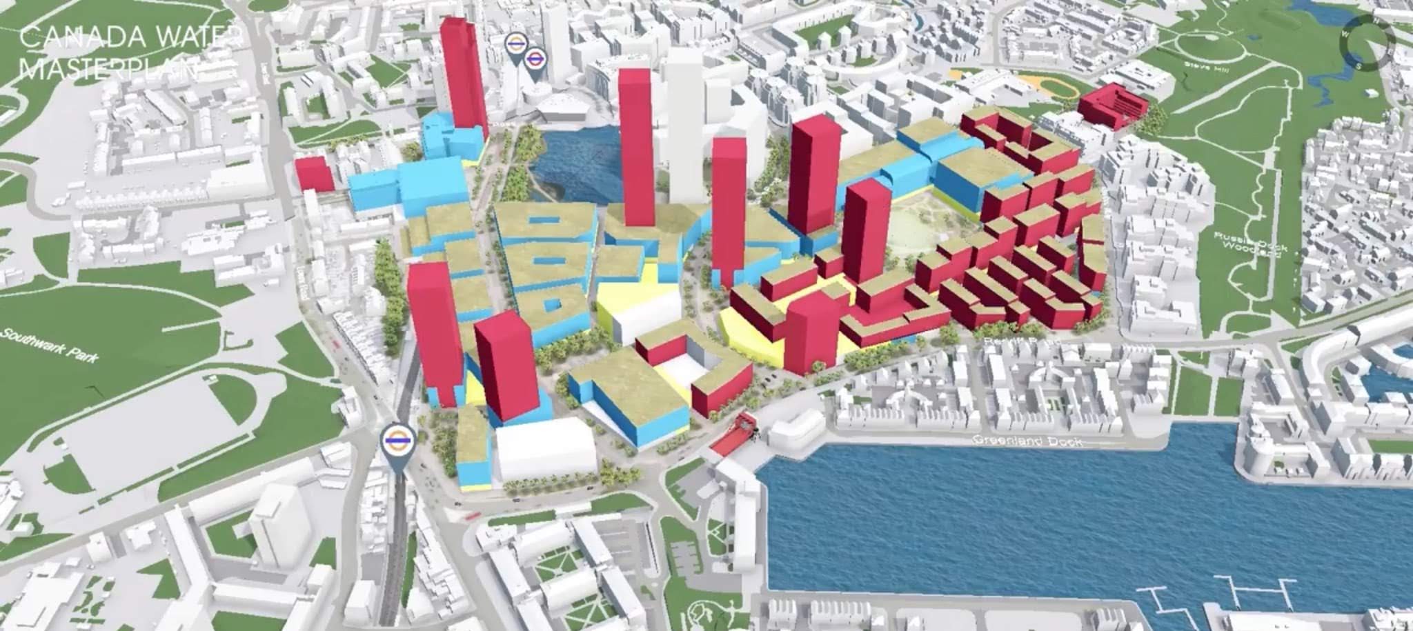 Rethink Canada Water Masterplan